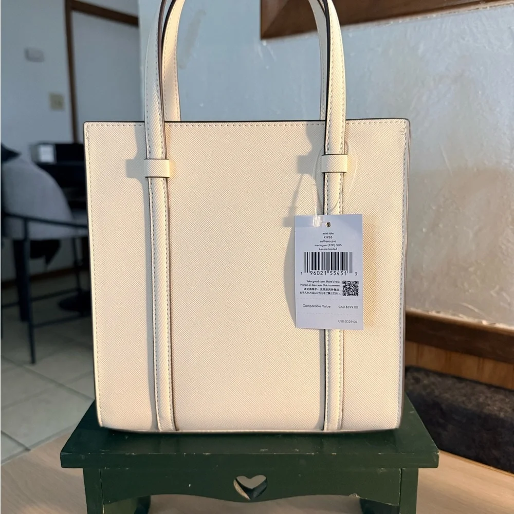 kate spade | Bags | Kate Spade Kenzie Limited Edition Cream Leather ...